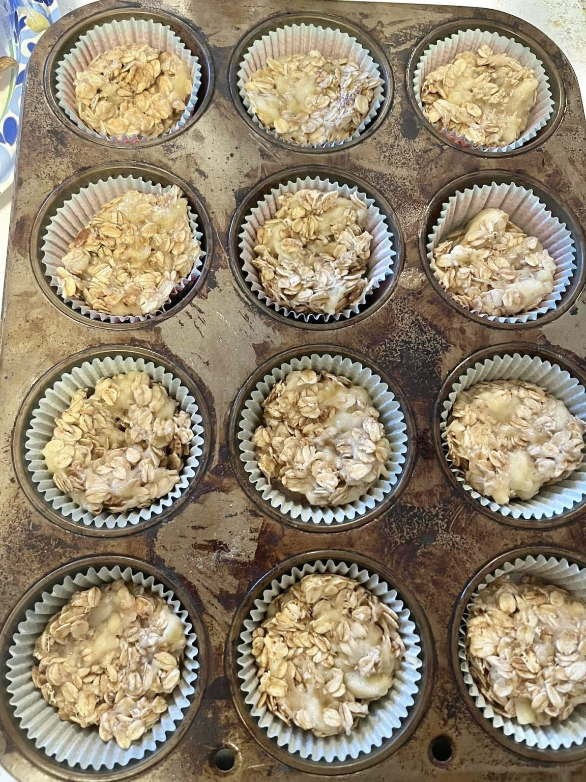 Three Ingredient Oatmeal muffins - Free Style in KItchen