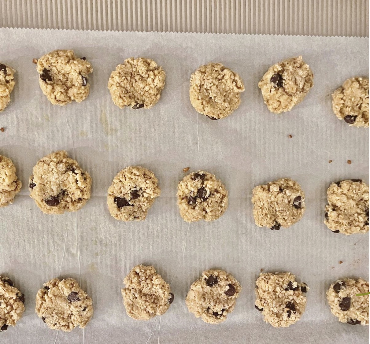 Mini chocolate chip cookies - Free Style in KItchen