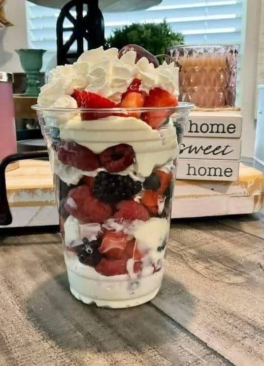 Weight Watchers Cheesecake Salad - Free Style in KItchen