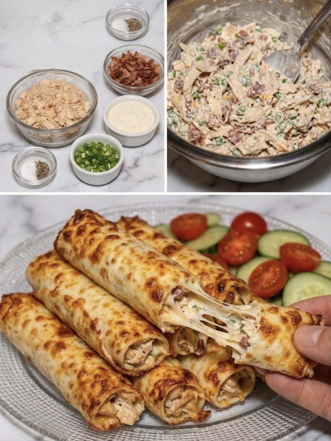 Weight Watchers Chicken Bacon Ranch Taquitos - Free Style in KItchen